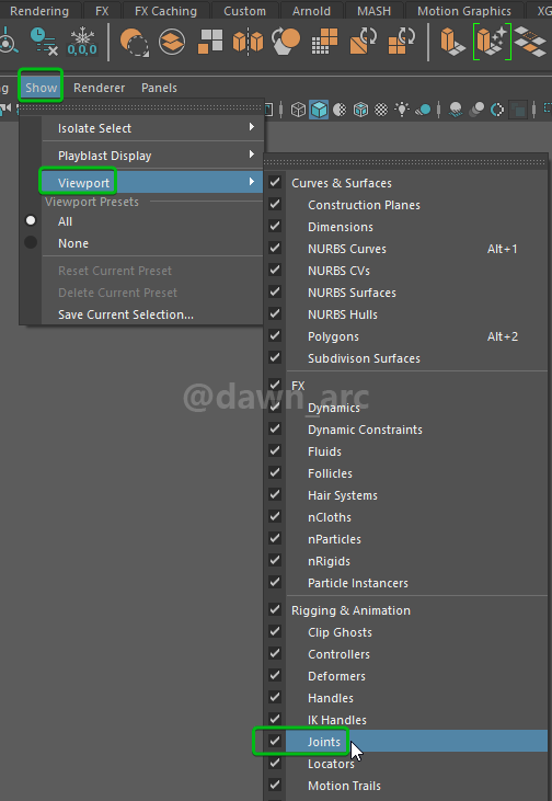 [Maya]Rigging 03 - Visualization